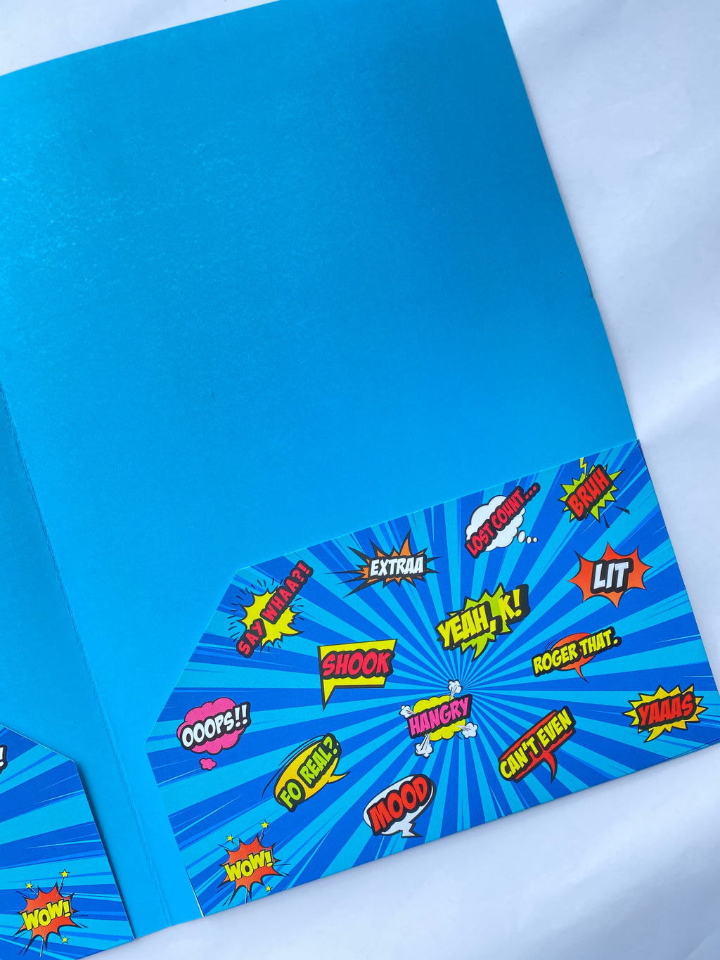 Talking Bubble Folder – Li'l Royals